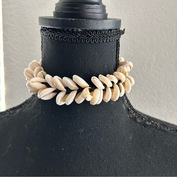 Jewelry | Tie Neck Cowrie Shell Choker | Poshmark